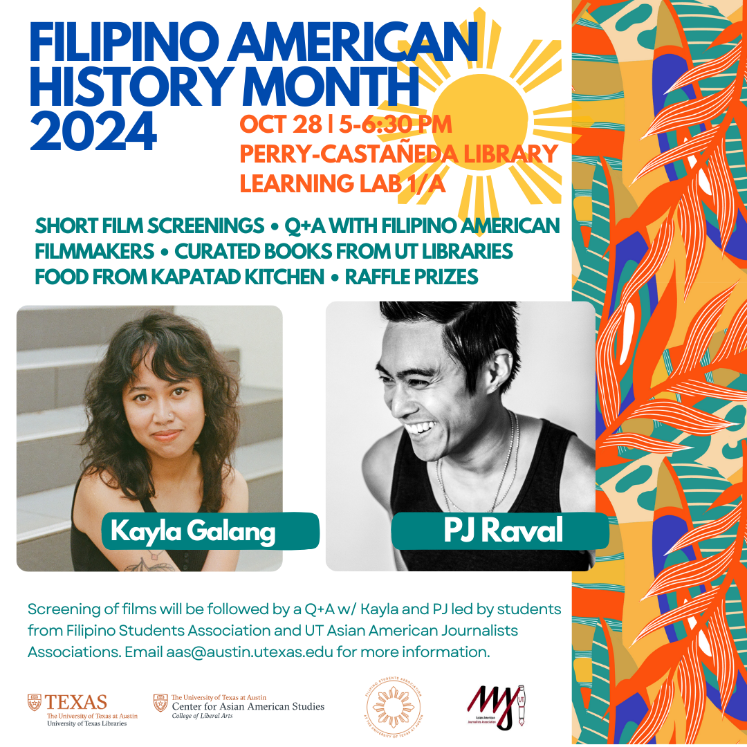 UTL Film Screening: Filipino American History Month | University of Texas Libraries | University ...